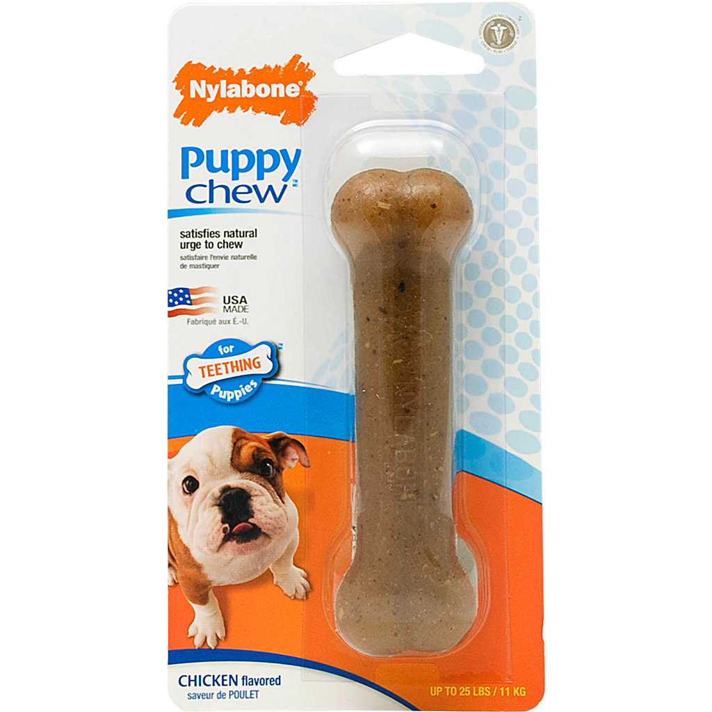 NB Puppy Teething Chew Bone Regular Chkn — Kibbles & Biscuits