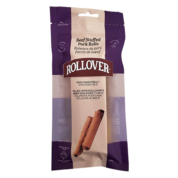 Rollover Beef Stuffed Pork Rolls 2pk — Kibbles & Biscuits