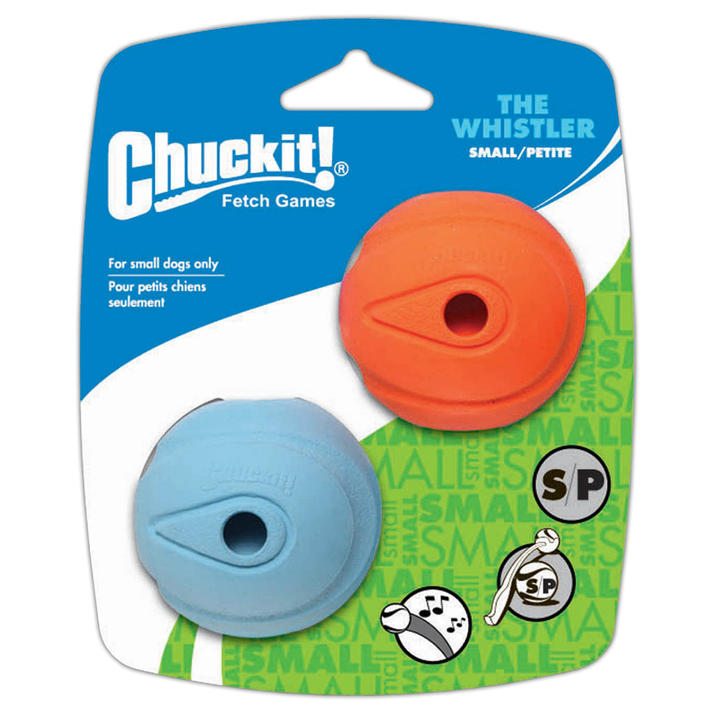 Chuckit The Whistle Ball Small 2pk — Kibbles & Biscuits