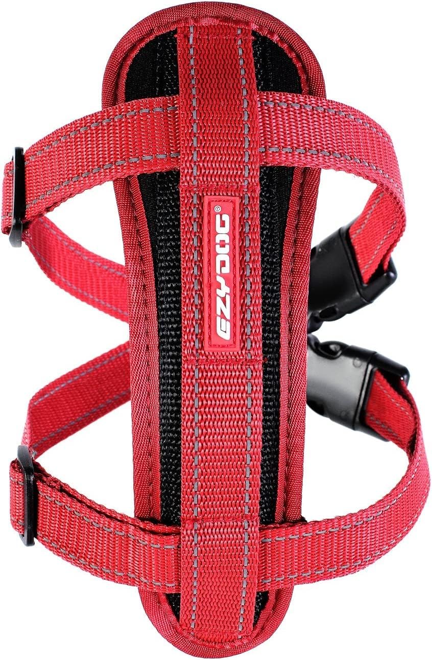 EZ Harness w/Reflective Piping XSml Red — Kibbles & Biscuits