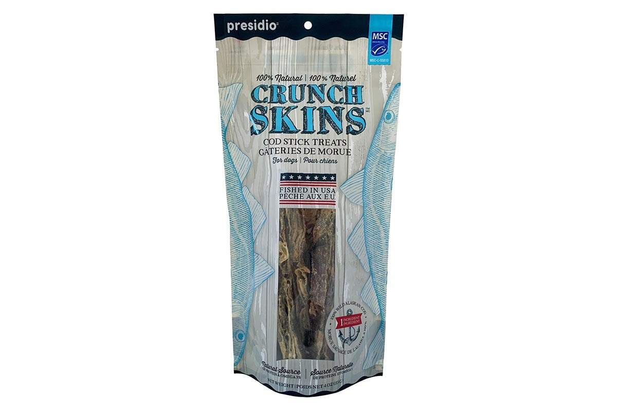 Crunch Skins Cod Stick Treats 113 gm — Kibbles & Biscuits