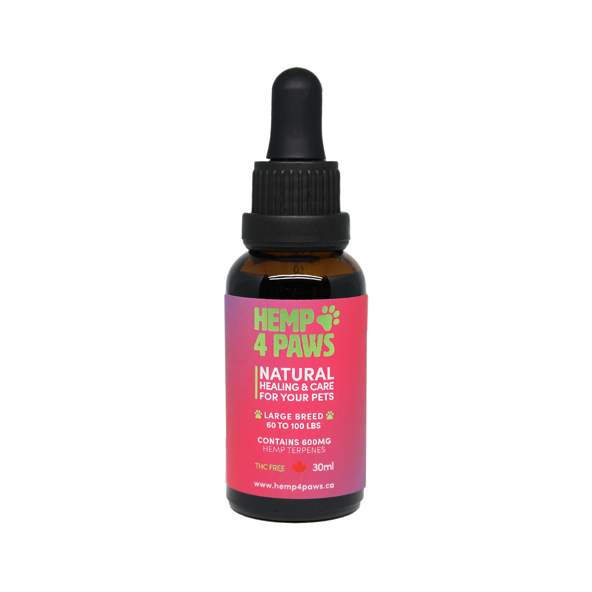 Hemp 4 Paws LRG 1200mg 30ml — Kibbles & Biscuits