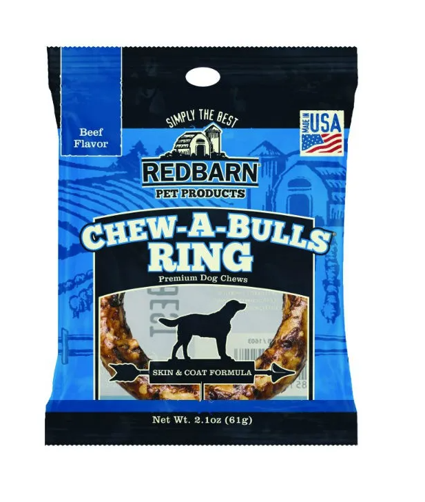REDBARN Chew-A-Bull Ring Beef 61g — Kibbles & Biscuits