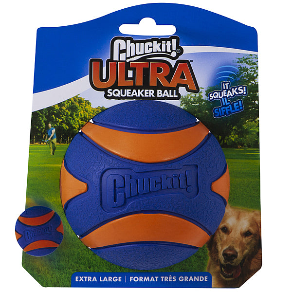 Chuckit! Ultra Squeaker Ball XLrg | Float — Kibbles & Biscuits