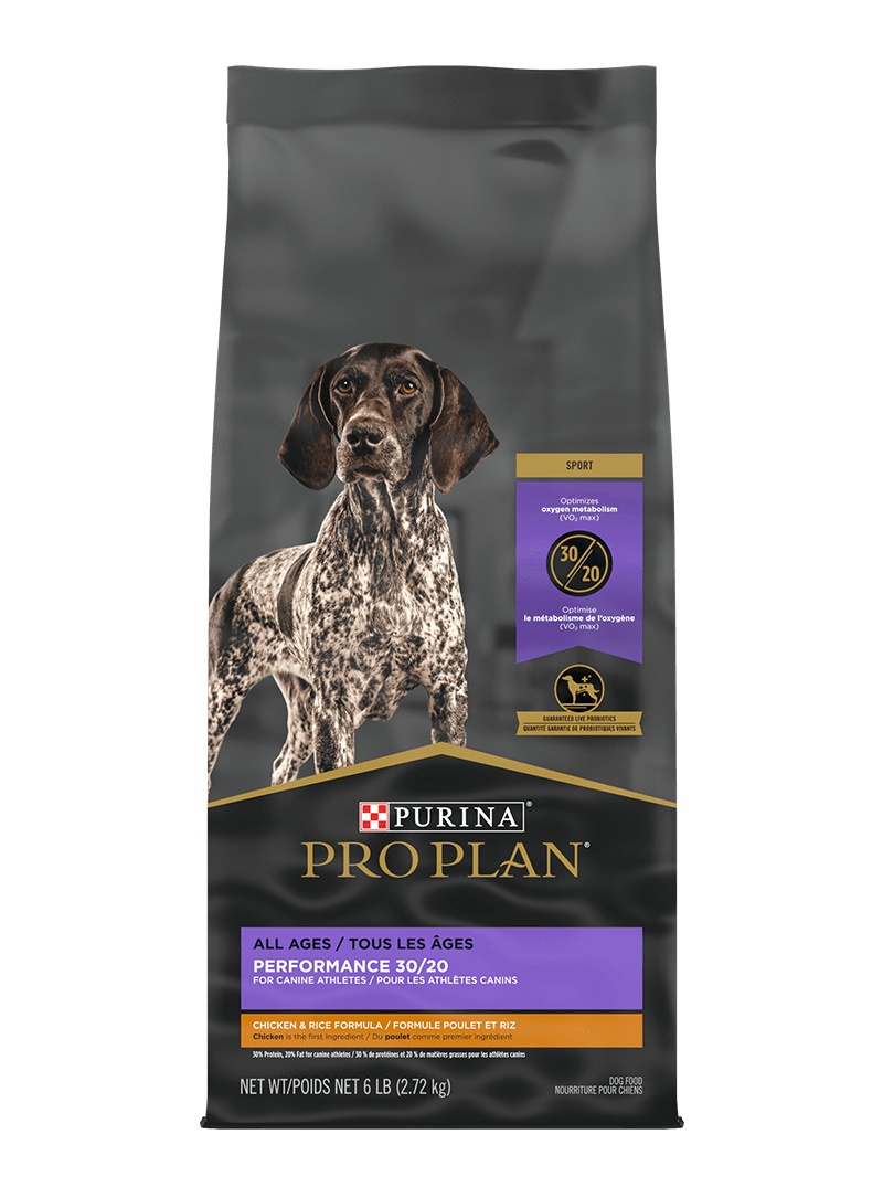 Pro Plan 30/20 Performance Chicken & Rice 17kg — Kibbles & Biscuits